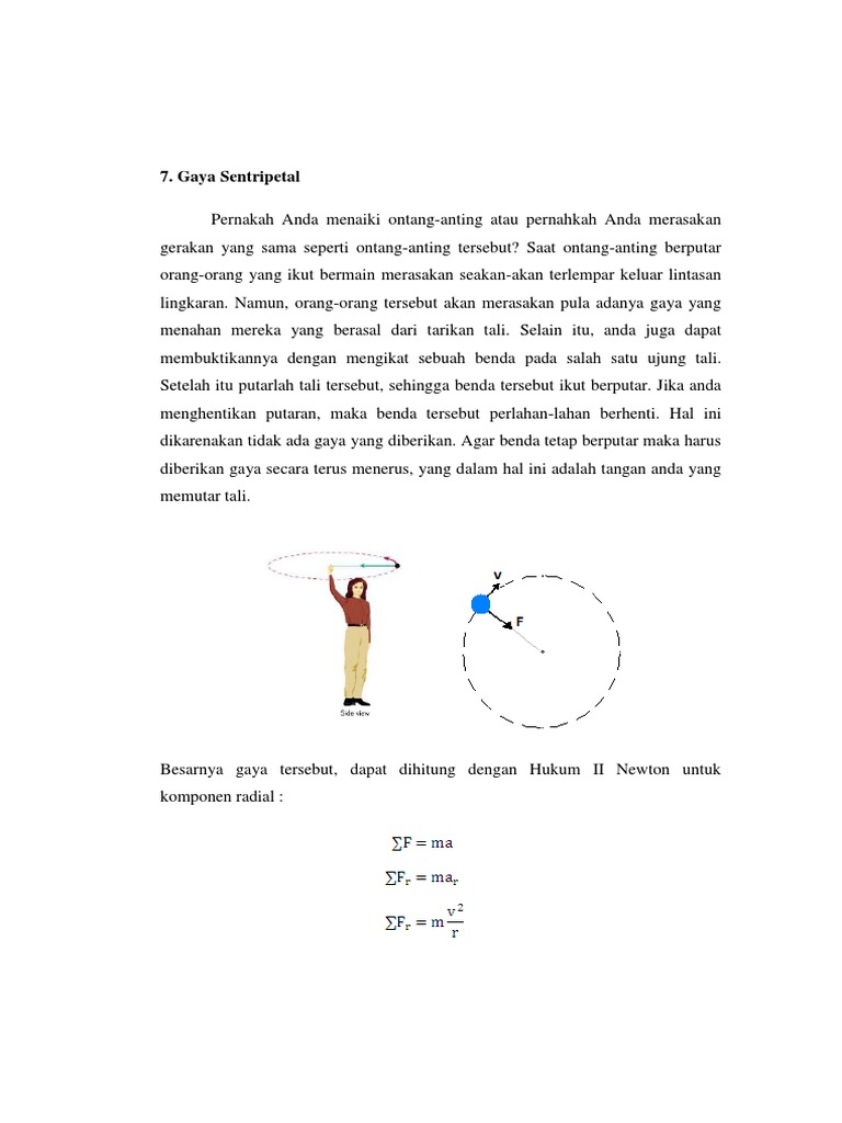 Gaya Sentripetal | PDF | Filsafat | Metode & Bahan Ajar