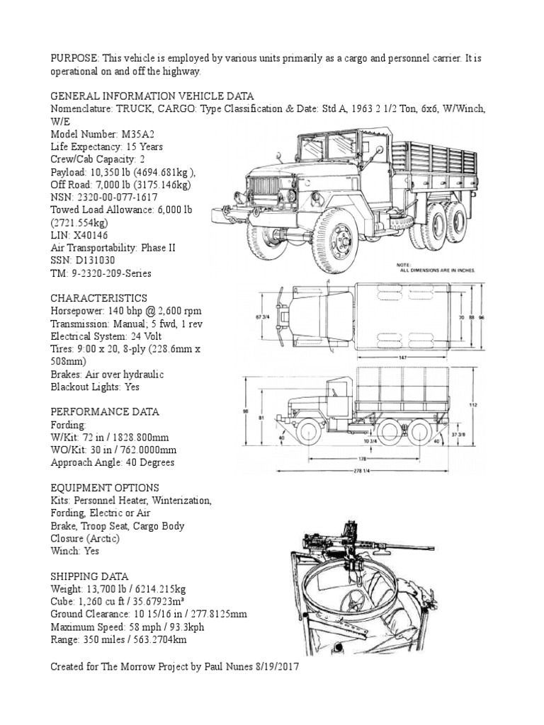 M35A2 | PDF