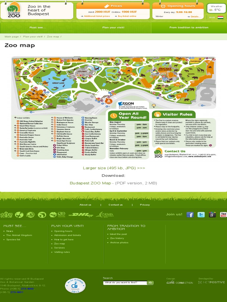 Safari - 11. Sij 2018. 12:12 Budapest Zoo | PDF | World Wide Web ...