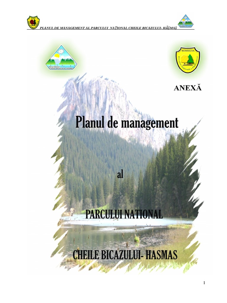 Plan de Management PNCB-H PDF | PDF