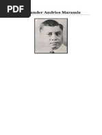 Biografi A.A. Maramis: Pahlawan Nasional | PDF