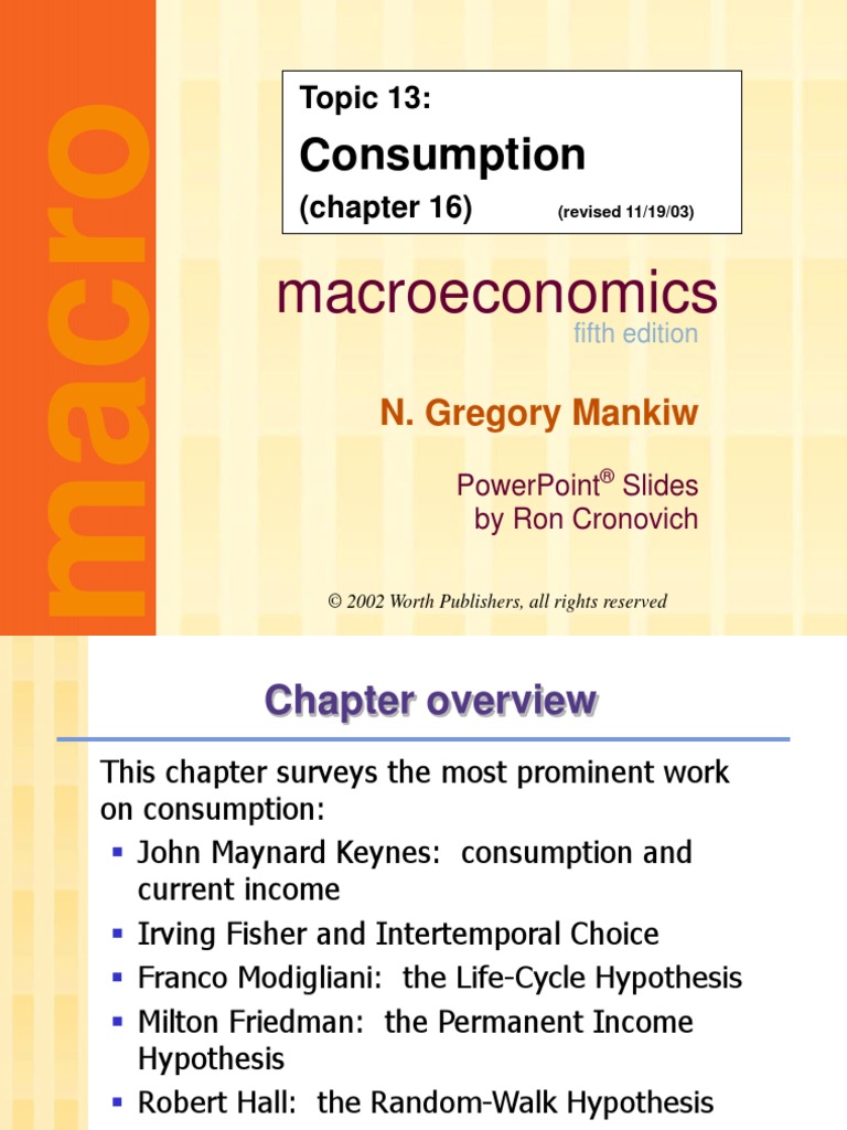 Notes On Intertemporal Choice | PDF | Consumer Behaviour | Economic ...