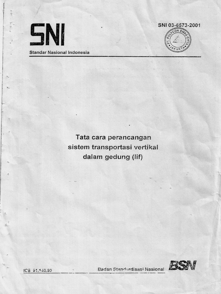 Snilift03 6573 2001 | PDF