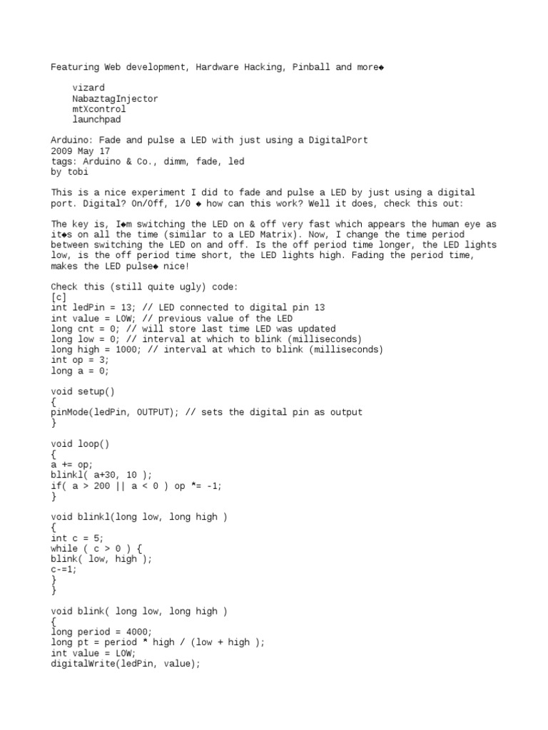 Code | PDF | Teaching Methods & Materials | Computers