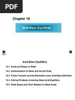Acids & Bases Lecture Notes | PDF | Acid | Ph