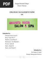Strama Paper Format | PDF | Strategic Management | Market (Economics)