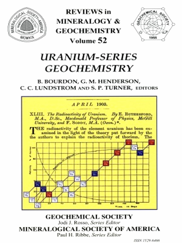 (Bernard Bourdon) Uranium-Series Geochemistry PDF | PDF | Radioactive Decay | Marie Curie