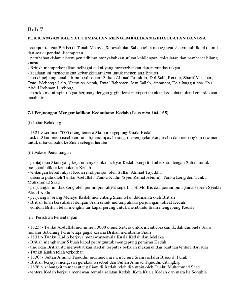 Sejarah Dol Said | PDF