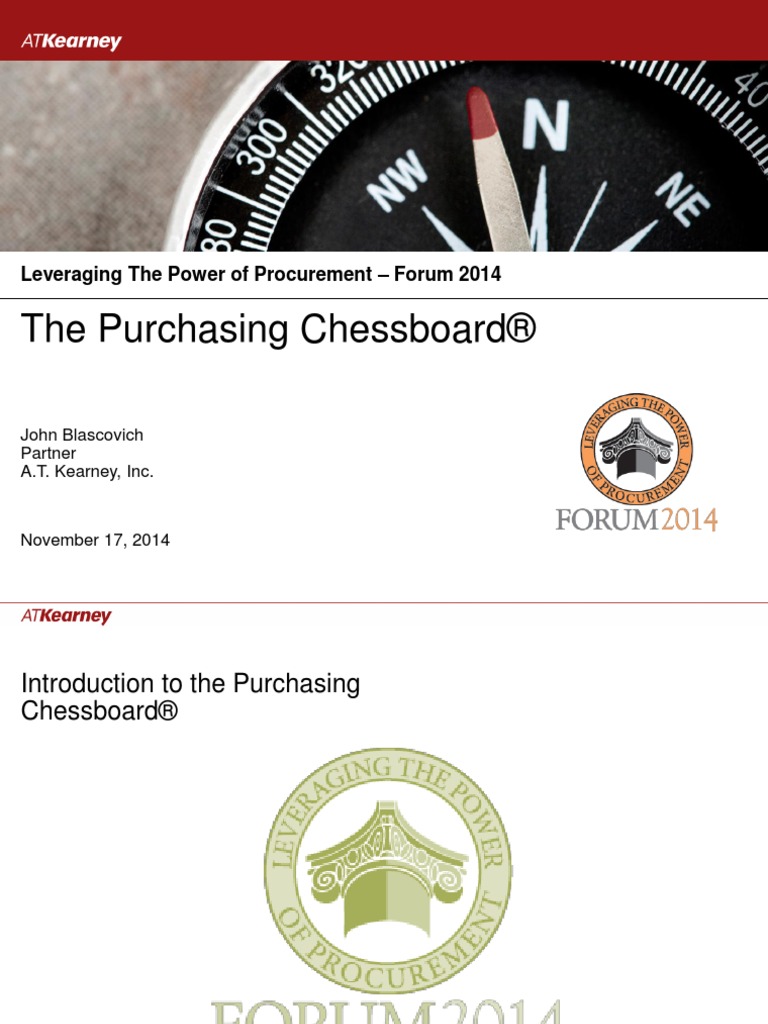 At Kenerey Purchasing Chess Board | PDF | Supply Chain | Demand