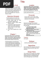 DND Campaign Template For Google Docs Template #3 | PDF | Dungeons ...