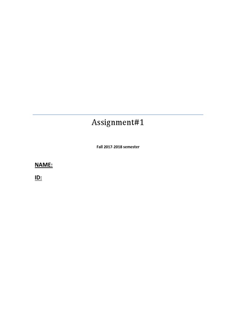 Static - Assignment 1 | PDF