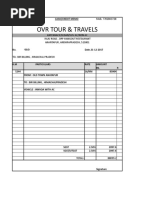 Transport Bill Format Template | PDF | Invoice | Service Industries