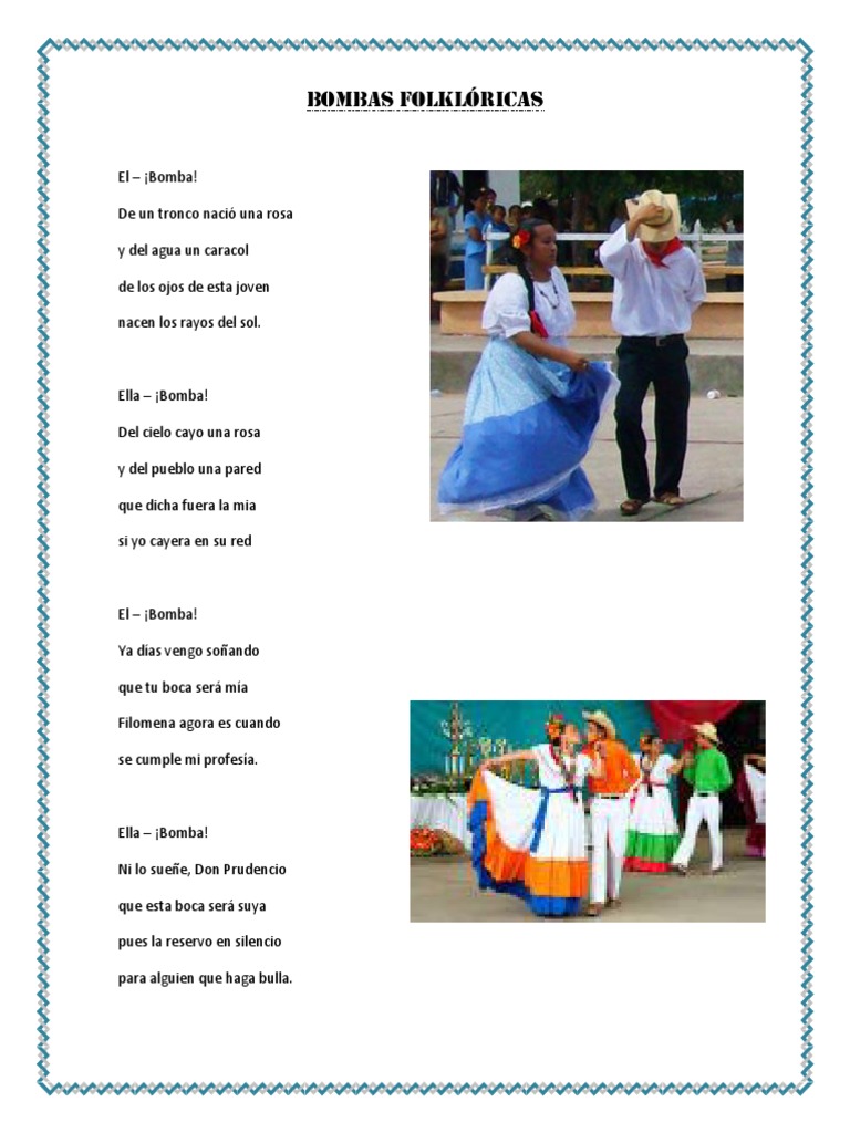 Bombas Folklóricas Hondureñas Pdf Naturaleza