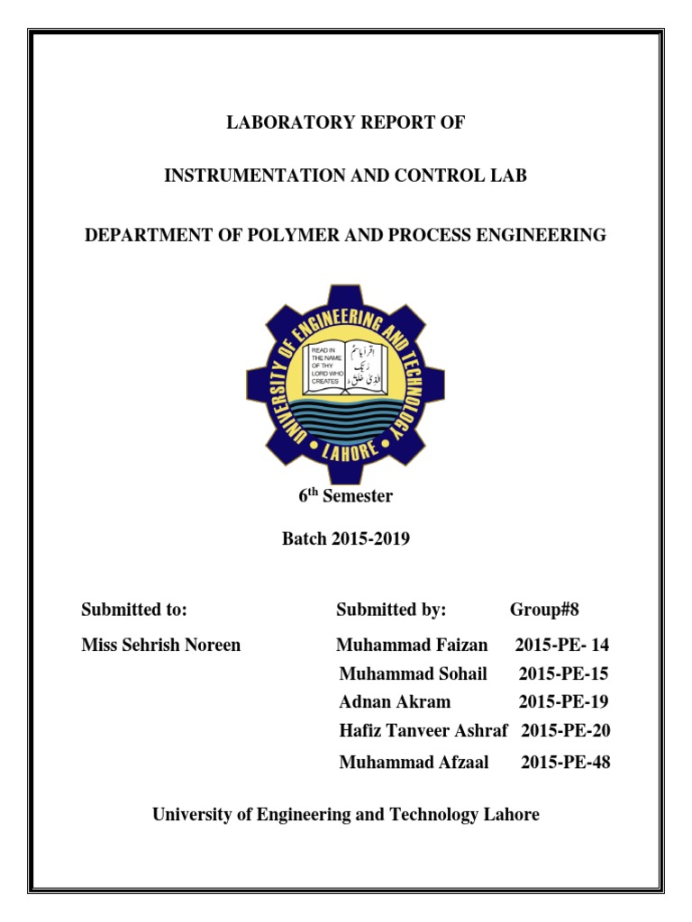 Temperature Process Rig | PDF | Mechanical Engineering | Electrical ...