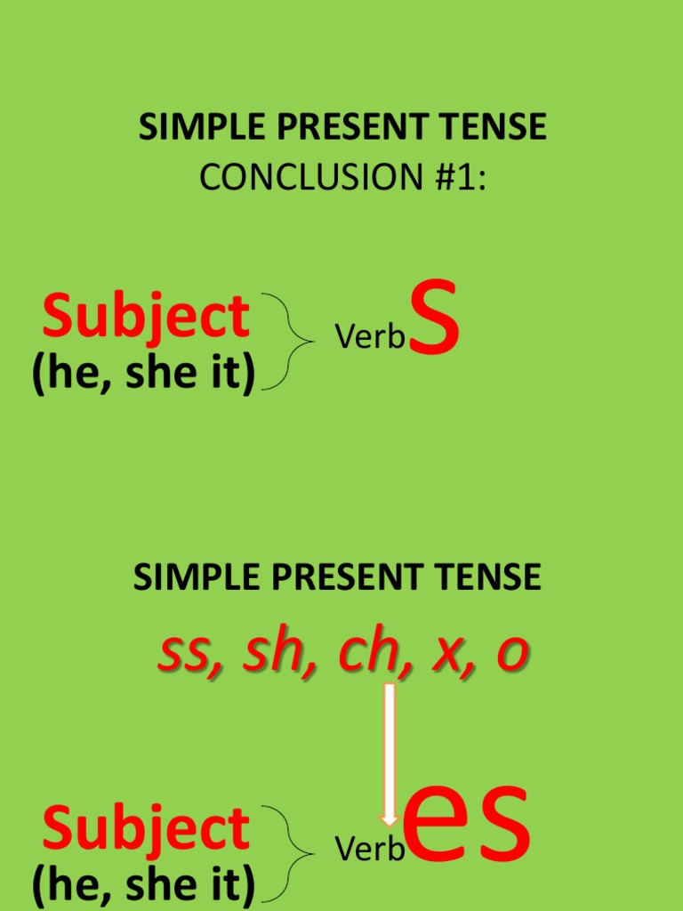 Simple Present Verb + S | PDF | Language Families | Syntactic Relationships