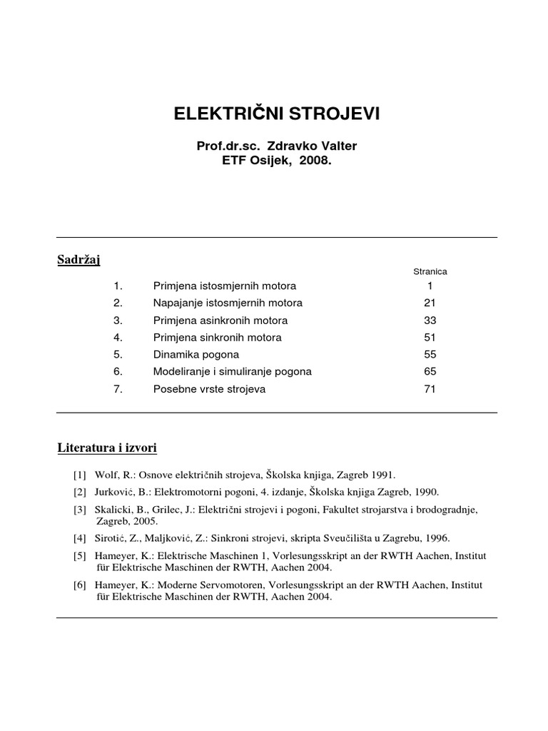 El Strojevi 2008 PDF | PDF