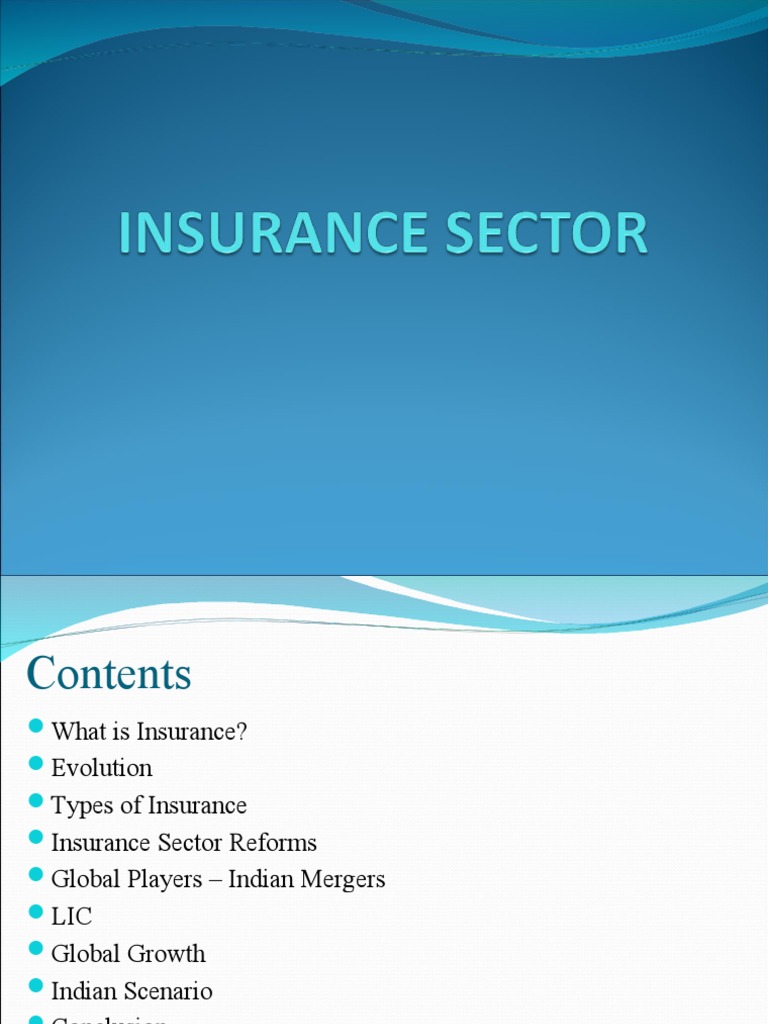 Overview of India's Insurance Sector | PDF | Insurance | Life Insurance