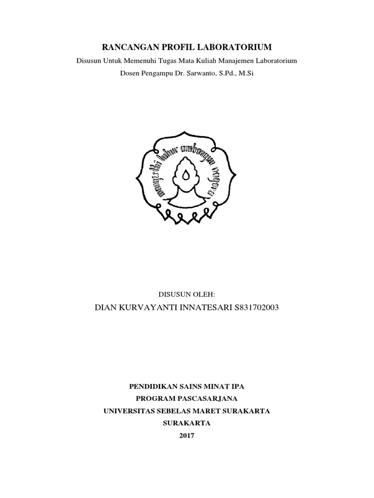 Rancangan Profil Laboratorium | PDF