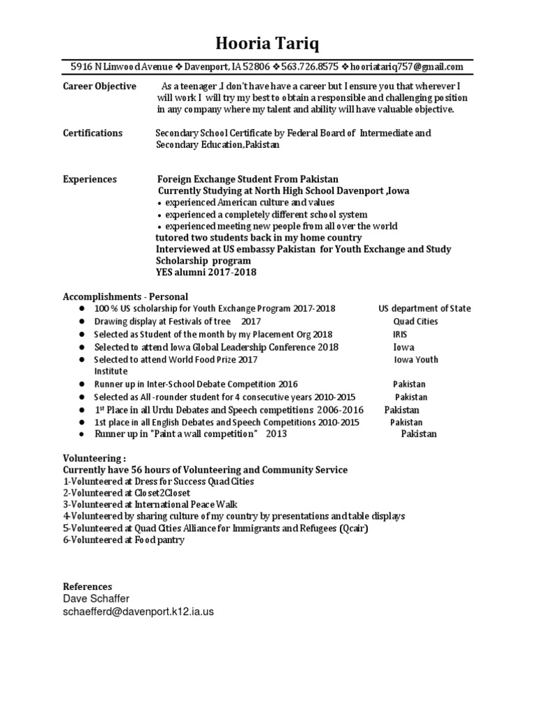 Final Resume | PDF | Behavior Modification | Schools