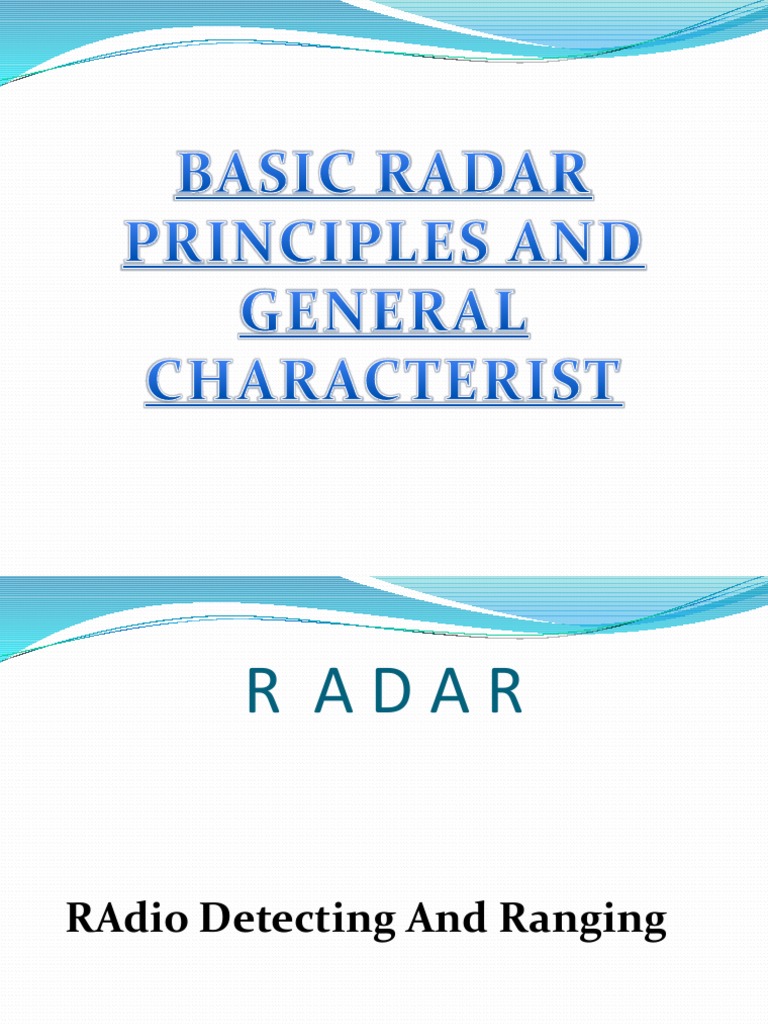 Radar Block Diagram | PDF | Radar | Antenna (Radio)