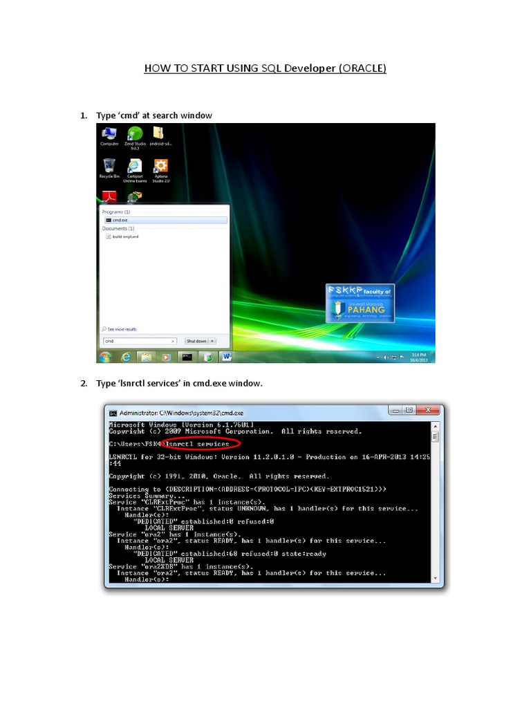How To Use SQL Developer | PDF