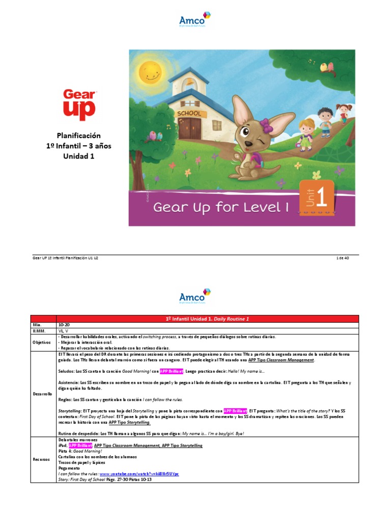 L1 Plan U1 U2 | PDF | Artes (general)