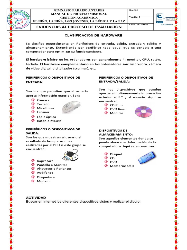 Clasificacion de Hardware | PDF