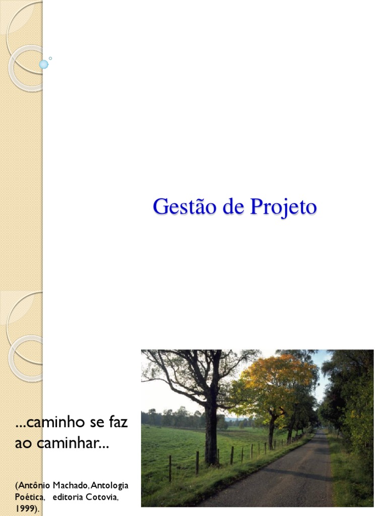 2 1 Gestão De Projetos Ppt Aula 1 Pdf Gestão De Projetos