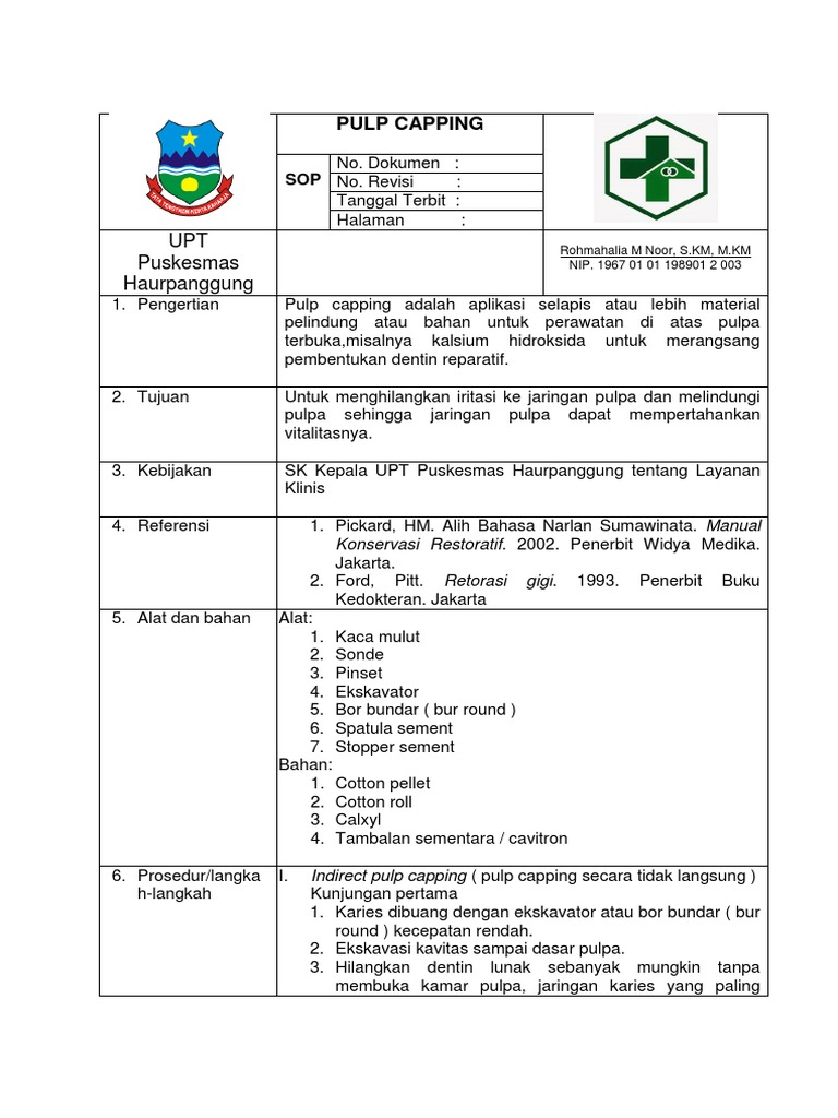 Pulp Capping | PDF