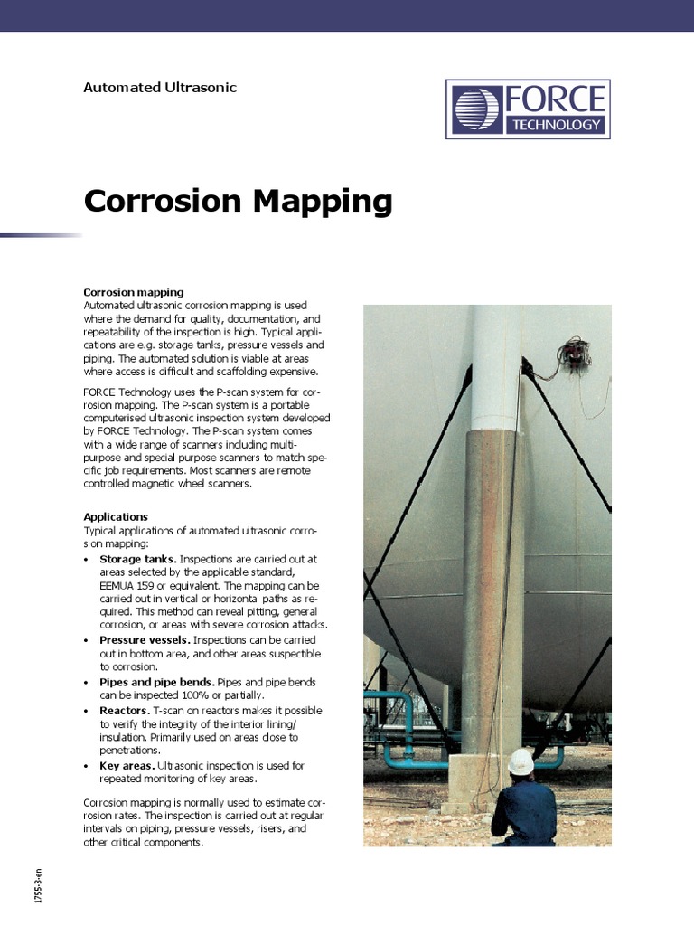 Ultrasonic Corrosion Mapping | PDF | Ultrasound | Corrosion