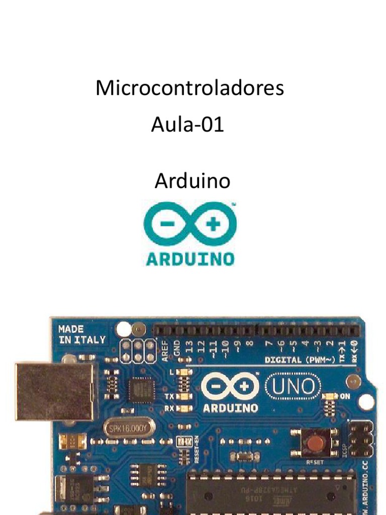 Arduino Aula 01 Introducao PDF | PDF | Arduino | Microsoft Windows
