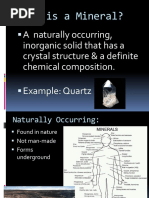 Testing Mineral Properties for Identification | PDF | Minerals | Density