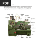 Lathe Machine Lab Report | PDF | Secondary Sector Of The Economy ...