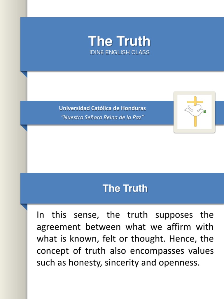 The Truth: Universidad Católica de Honduras | PDF