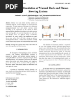 Parallelogram Steering System Overview | PDF | Steering | Vehicles