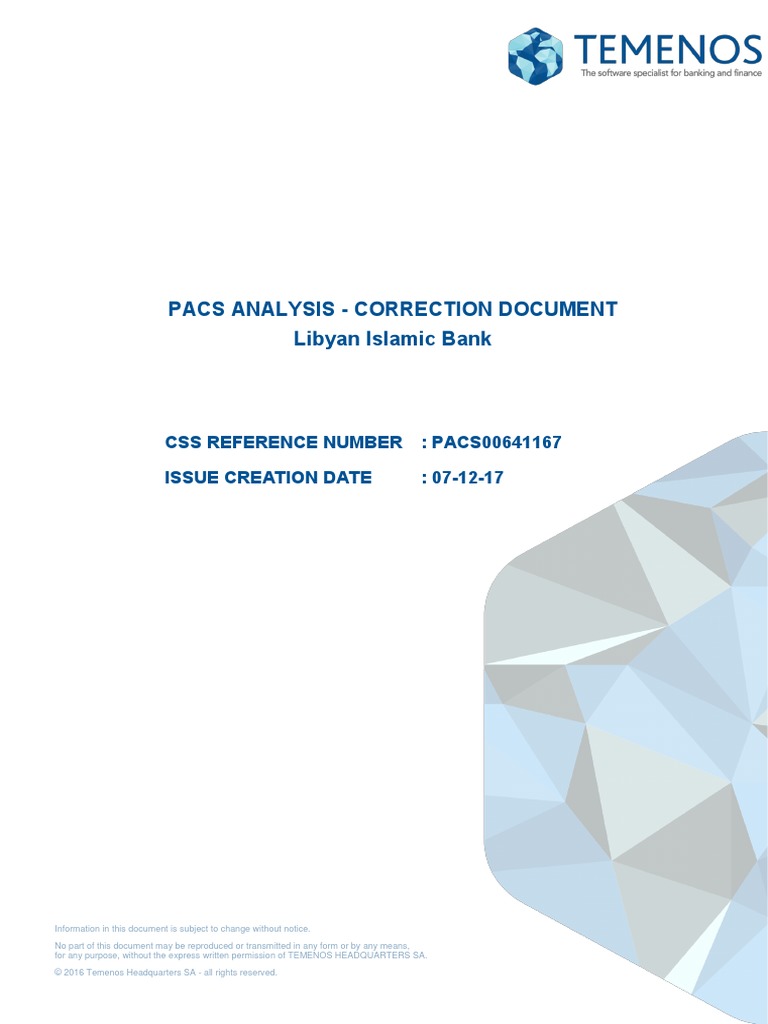 Pacs Analysis Corrections Pacs00641167 | PDF | Database Transaction | File Transfer Protocol