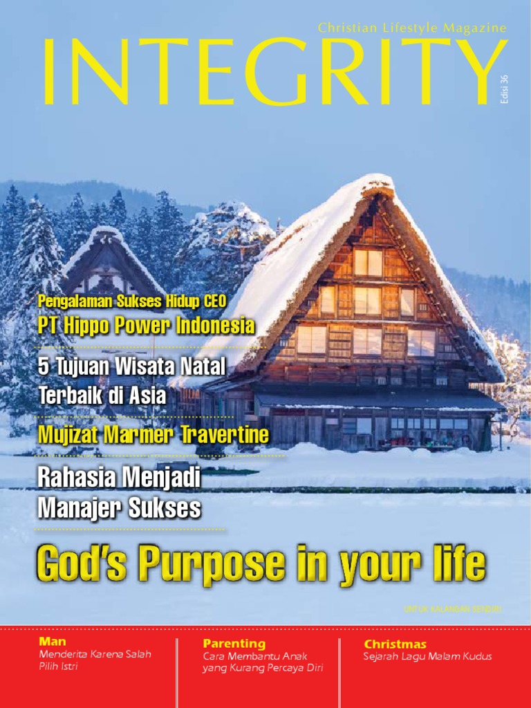 Integrity Magazine Edisi 36 | PDF