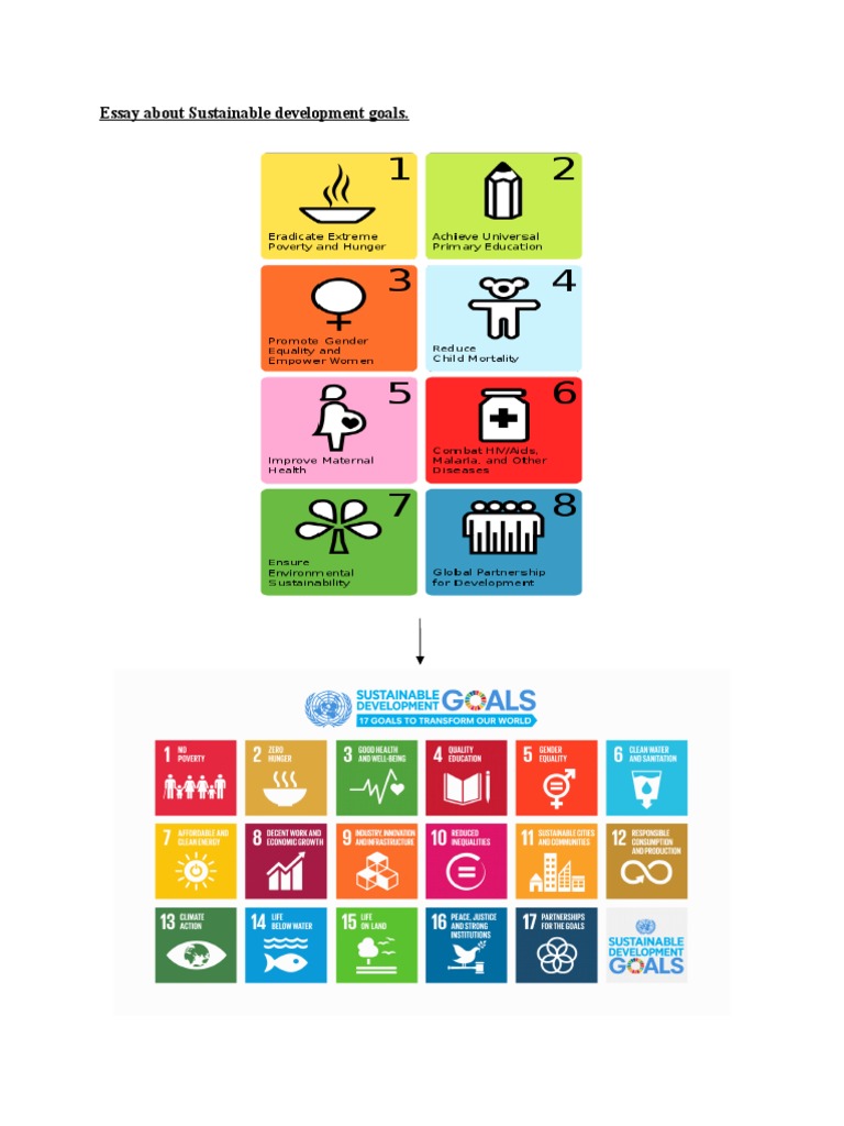 Sustainable Development Goals | PDF | Millennium Development Goals ...