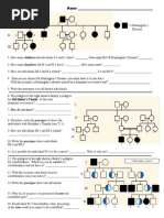Pedigree Practice Problems PDF | PDF