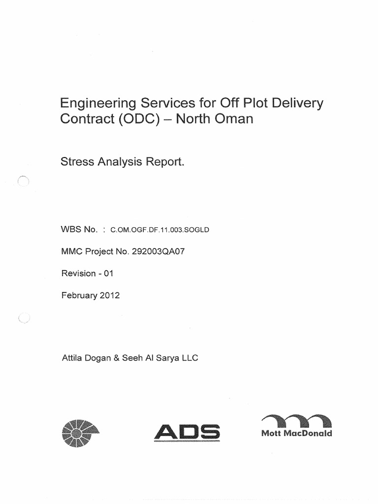 Stress Analysis 1 | PDF | Stress–Strain Analysis | Stress (Mechanics)