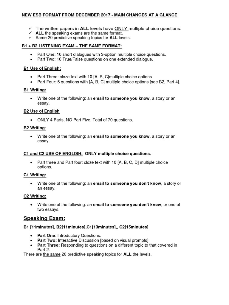 New Esb Format Dec 2017 | PDF