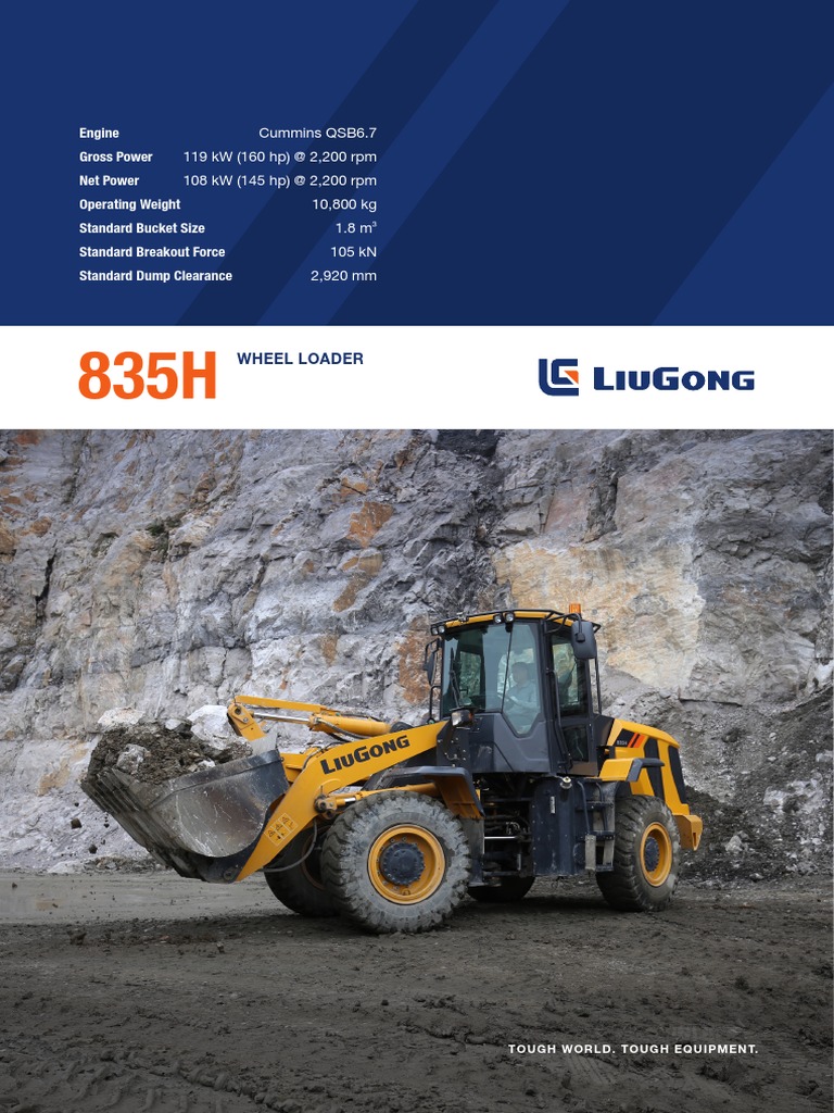 Pala Cargadora 835h | PDF | Brake | Steering