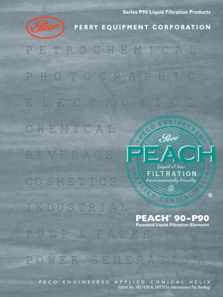 Peco Filter El p90 SL 01 | PDF | Filtration | Flow Measurement