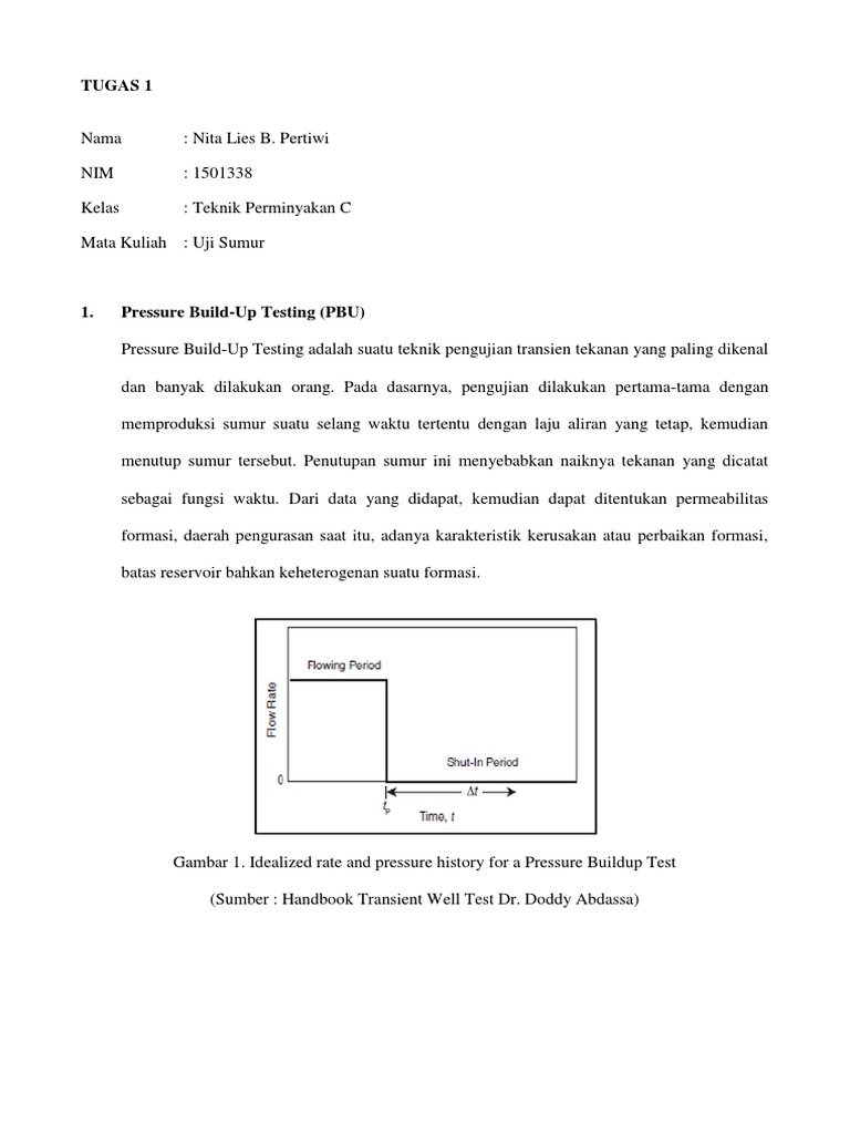 Teknik Uji Sumur Perminyakan | PDF | Metode & Bahan Ajar | Sains ...