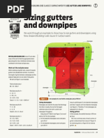 Gutter Calculation | PDF | Technology & Engineering