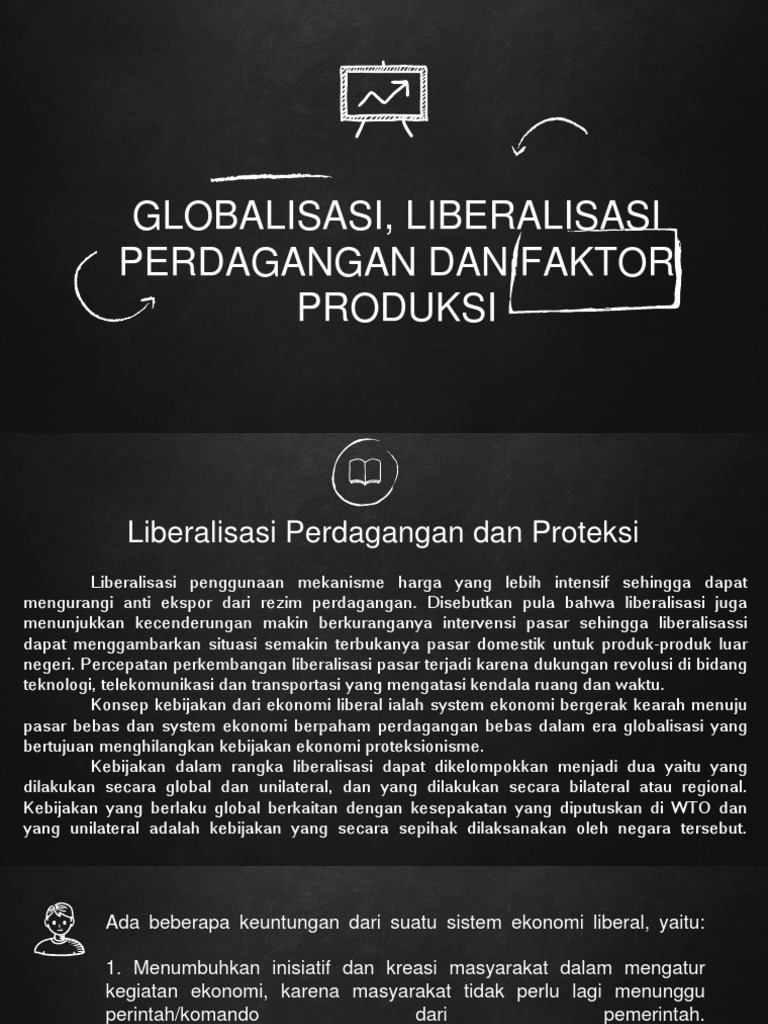 (Kelompok 8) Globalisasi, Liberalisasi Perdagangan Dan Faktor Produksi ...