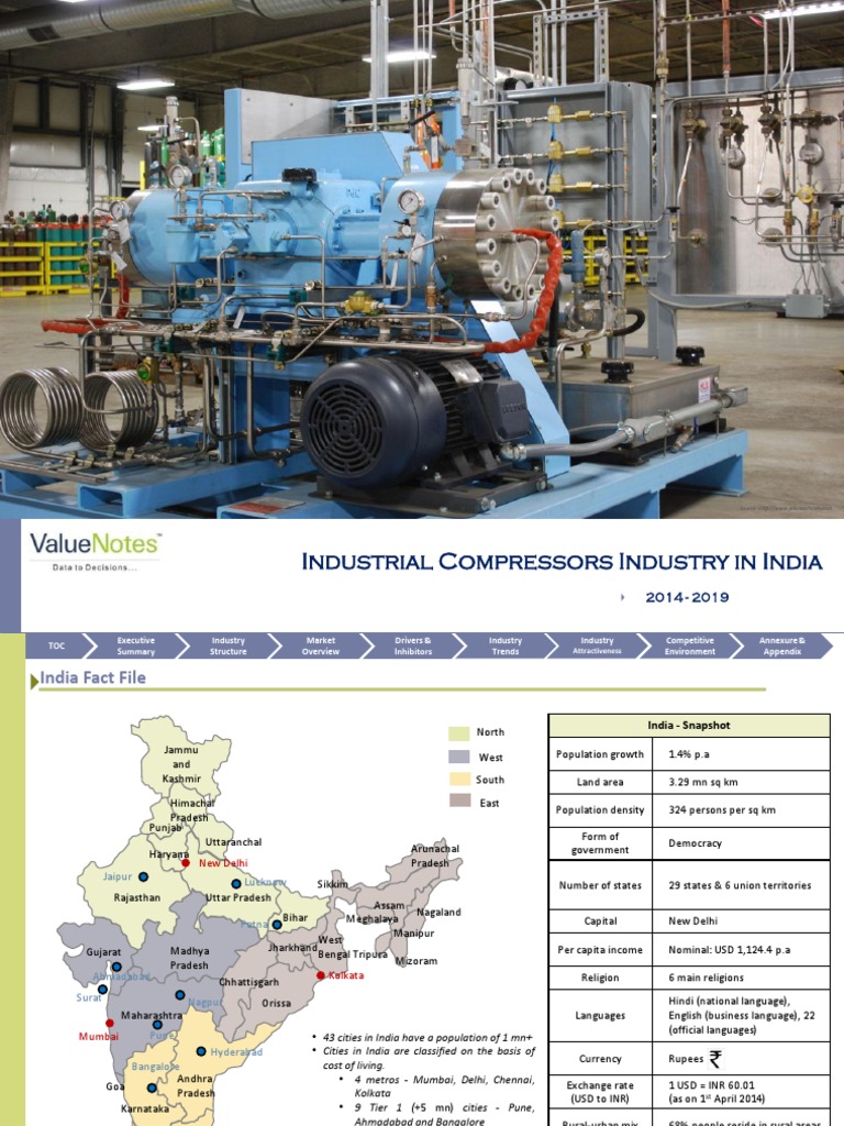 India Compressors Market | PDF | Pump | Engines