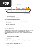 Ukuran Utama Kapal Dan Stabilitas | PDF