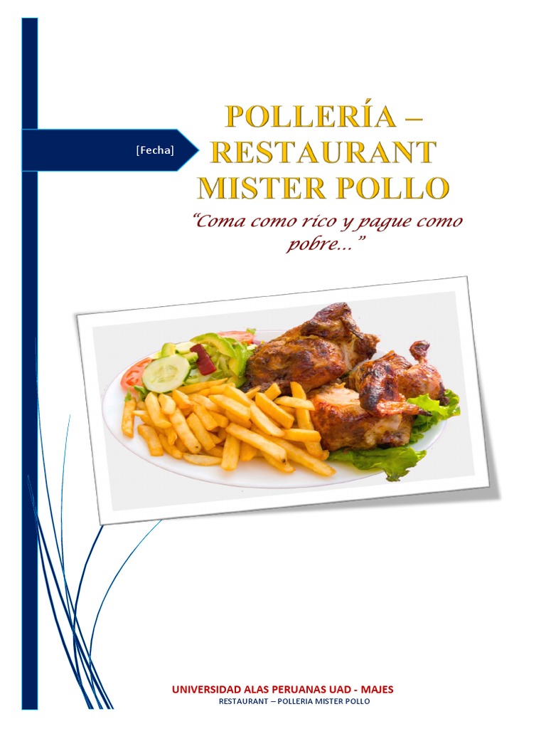 POLLERÍA | PDF | Calidad (comercial) | Marketing