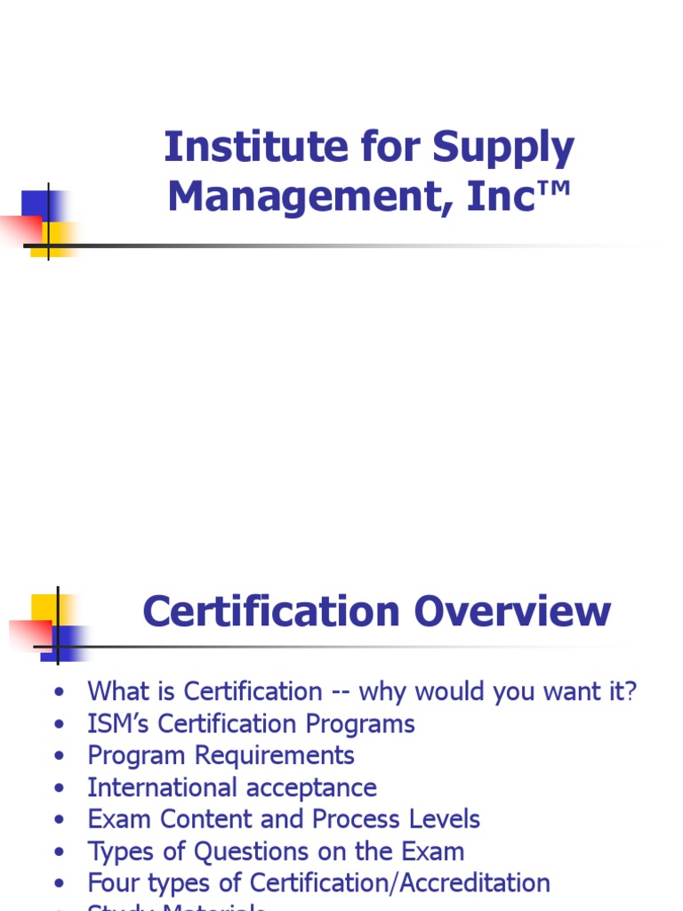 Certification Program Overview | PDF | Professional Certification | Multiple Choice